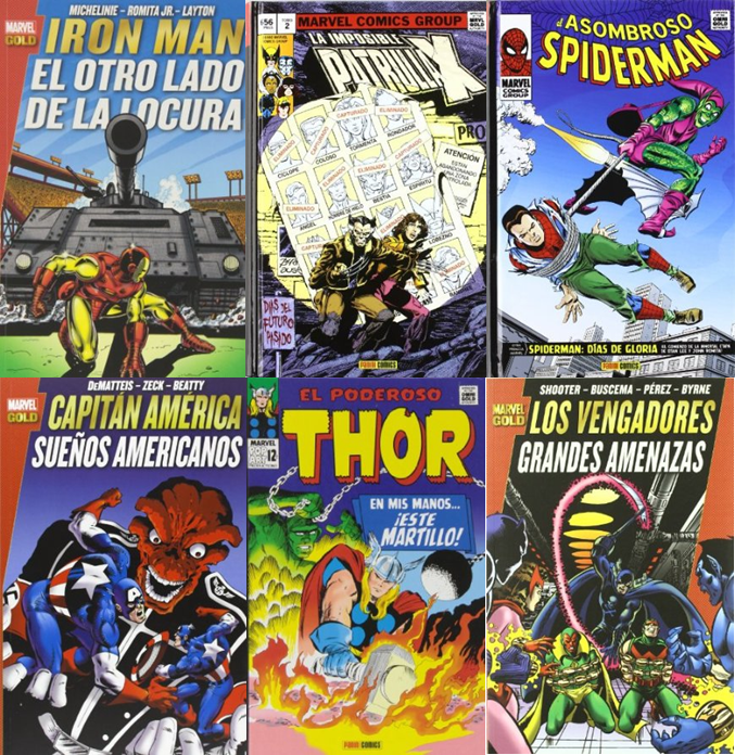Marvel Gold – vuelven los clásicos del cómic - Nosolocomics